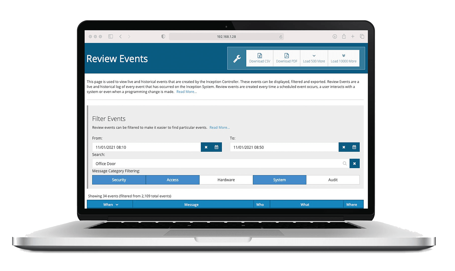 Inner Range Inception